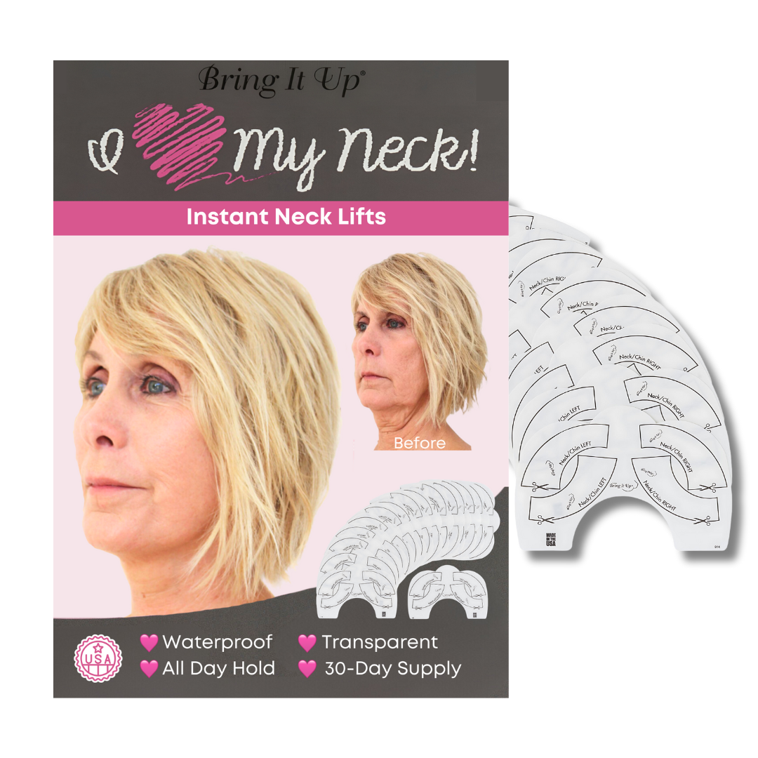 Instant Neck Lift Tape | Cosmetic Neck Tape | Neck Wrinkle Tape – Bringitup